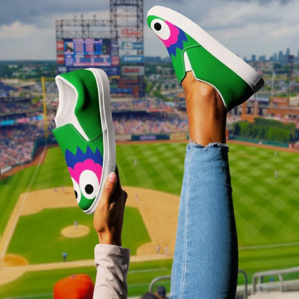 "The PHANS" Women’s Slip-on Canvas Shoes | Philadelphia Phillies ...