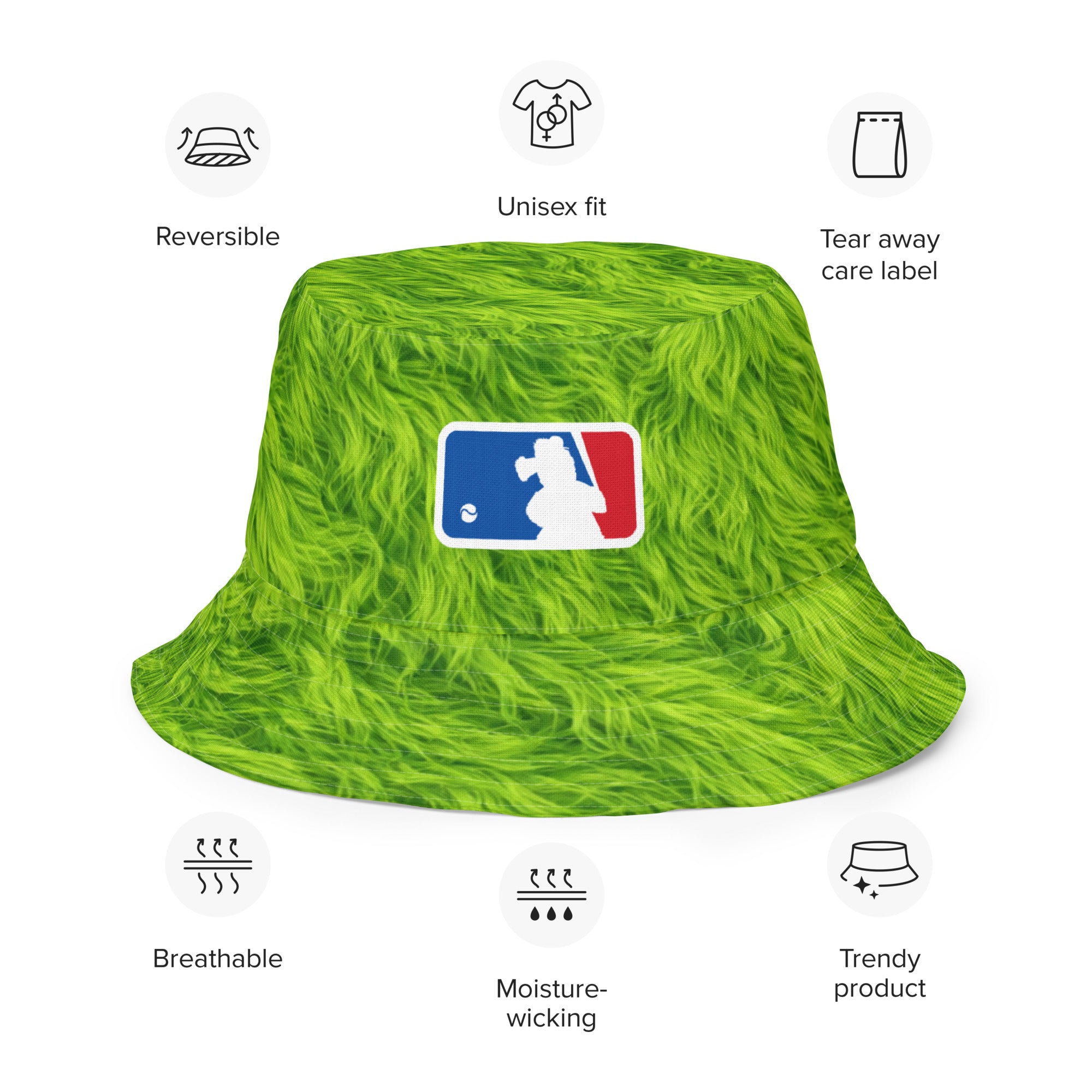 "Philly Baseball Phan" Reversible Bucket Hat | Philadelphia Baseball ...
